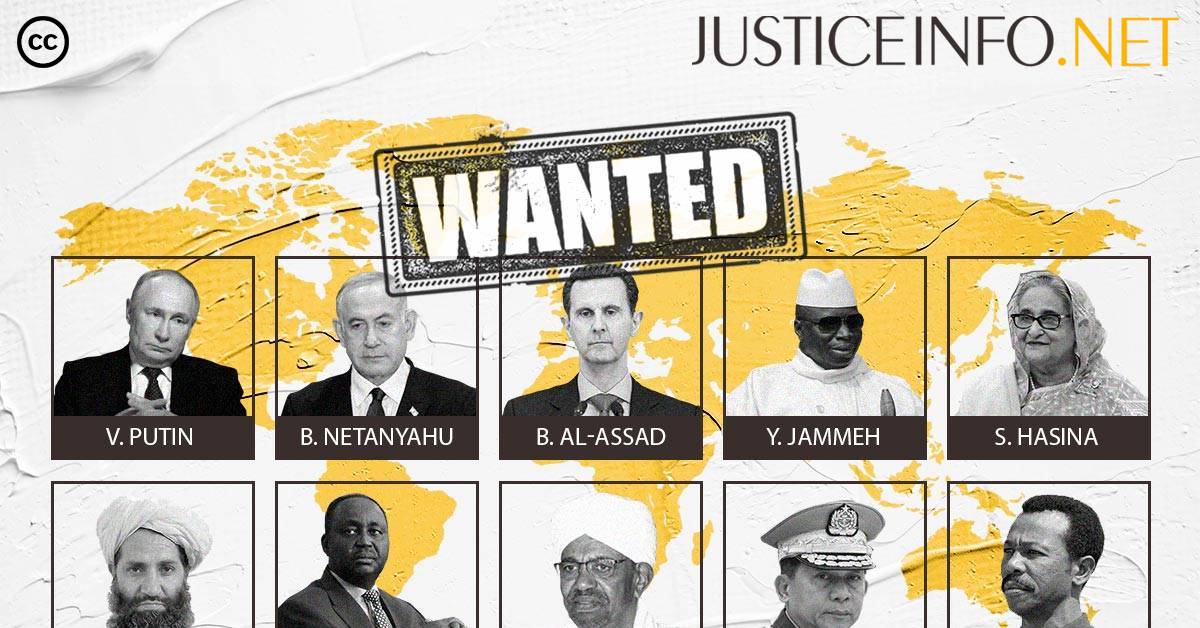 Putin, Netanyahu and the others: ten wanted heads of state