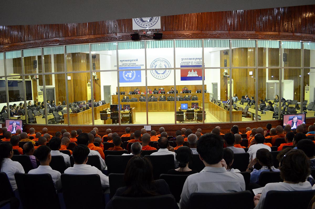 And then, finally, a judge wrote the shameful end of the Khmer Rouge ...