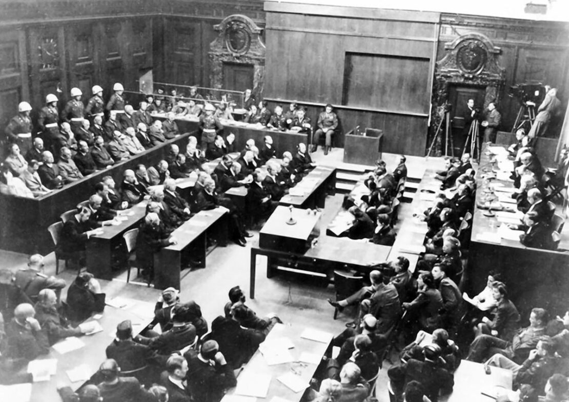 Nuremberg: “Judges were no longer seated in the centre, as the screen ...